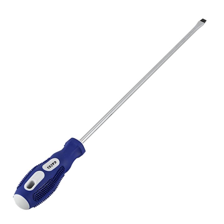 30.5 cm long shaft 6.5 mm magnetic tip flat-head screwdriver handy ...