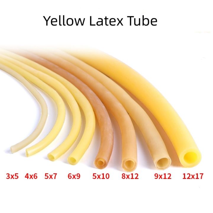 Latex Tube Rubber 2/3/4/5/6/8/10/12MM High Elasticity Rubber Tube-3 ...