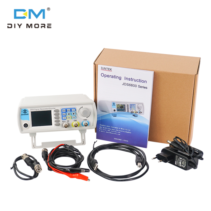 Diymore JDS6600-15M 15MHz DDS Function Signal Generator Digital Control ...