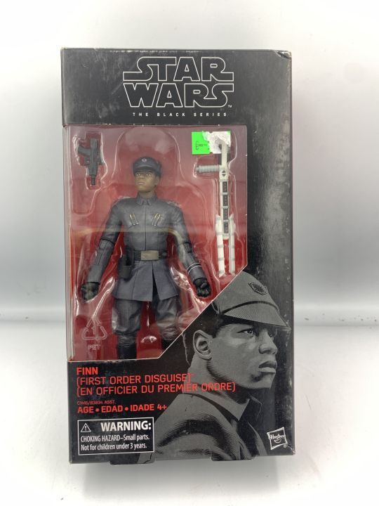 Hasbro The Black Series 6" FINN (First Order Disguise) New in Box ...