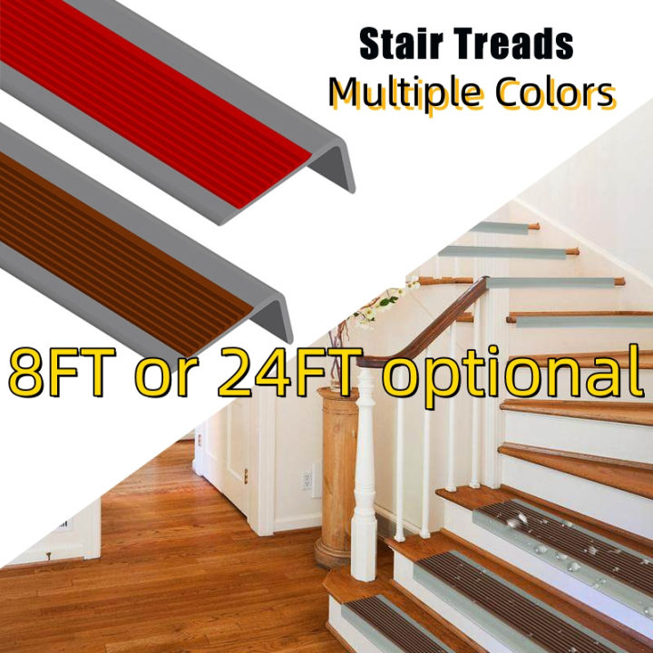 【COD + Local Seller】Stair Anti-slip Strips Step Edge L-shaped Corner ...