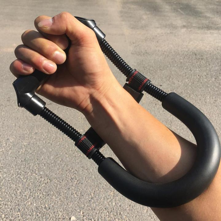 Adjustable Forearm Hand Wrist Force Trainer Power Strengthener Grip Fit ...