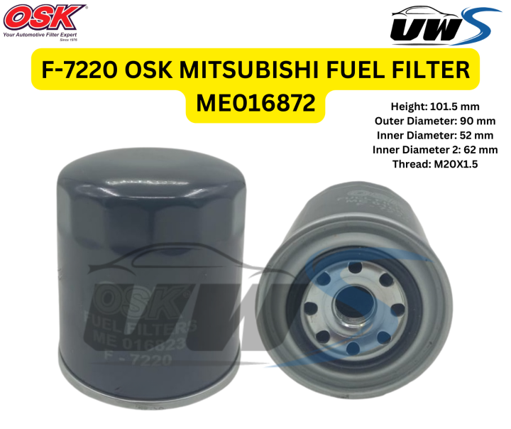 F-7220 OSK MITSUBISHI FUEL FILTER ME016872 | Lazada