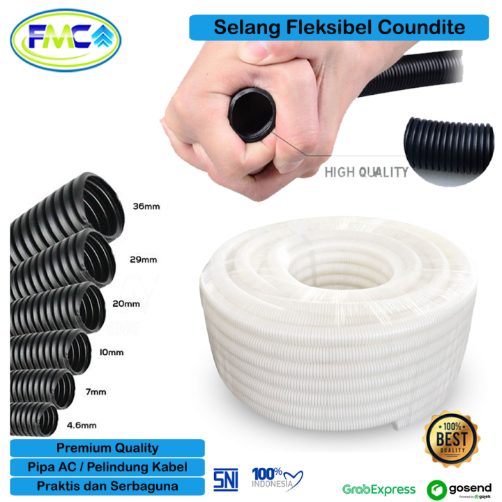 Selang Pipa Fleksibel Conduit Pipa Ac Spiral Selang Flexible konduit ...