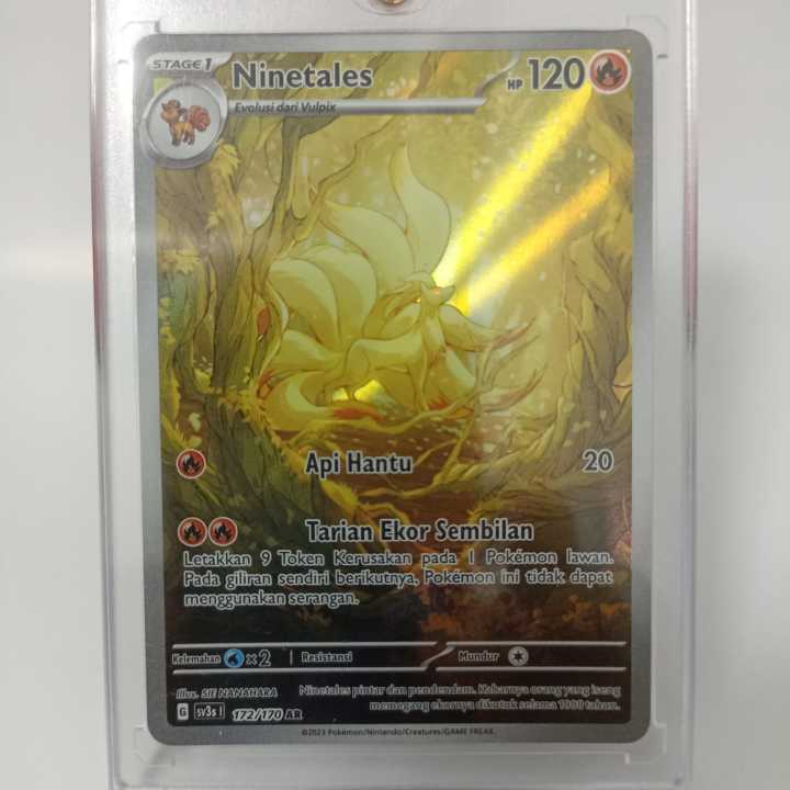 KARTU POKEMON NINETALES ORIGINAL TCG Indonesia | Lazada Indonesia