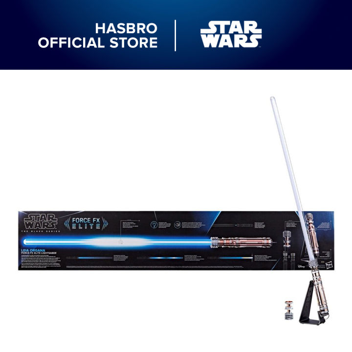 Star Wars The Black Series Leia Organa Force Fx Elite Lightsaber Collectible With Advanced Led