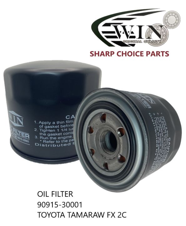 OIL FILTER ( 90915-30001 ) TOYOTA TAMARAW FX / 2C | Lazada PH