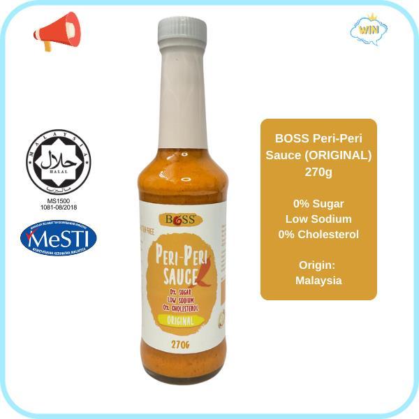 HOT SALE BOSS's Original Peri-Peri Sauce Cili Peri-peri Original 270g ...