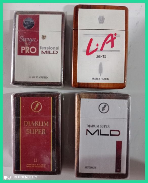 Kotak bungkus rokok kayu | Lazada Indonesia