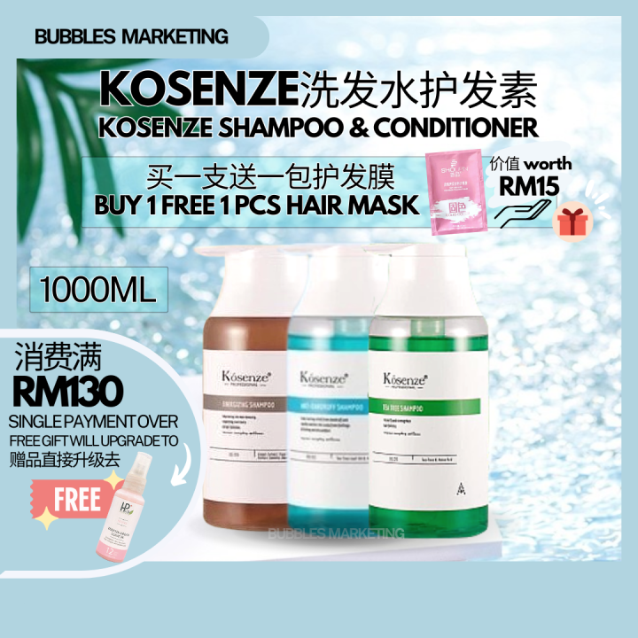 Kosenze Hair Shampoo/ Hair Treatment/Hair Mask/Hair Masque/Hair ...