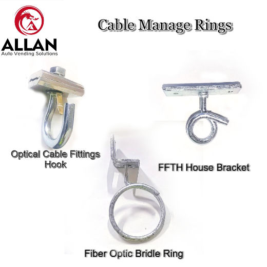 Allan Outdoor Ftth Accessories Cable Manage Rings | Lazada PH