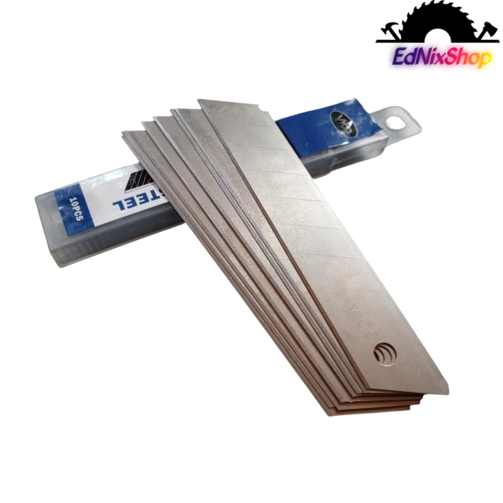 Isi Cutter Besar 18mm isi 10 pcs Isi Ulang Kater Besar | Lazada Indonesia