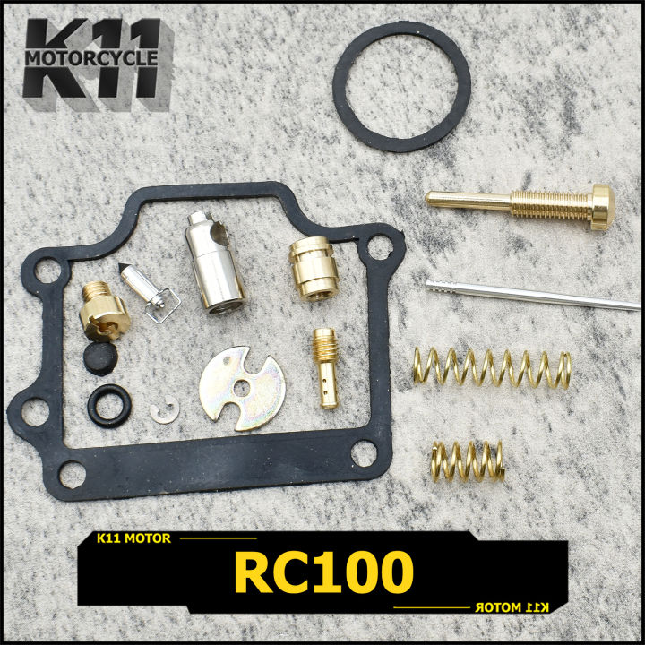 ชุดซ่อมคาร์บู Rc100 ซ่อมคาร์บูเรเตอร์ ทั้งชุด เกรดดี ตรงรุ่น พร้อม ...
