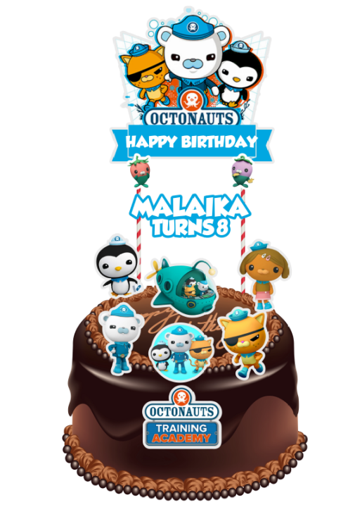 Octonauts Cake Topper DIY | Lazada