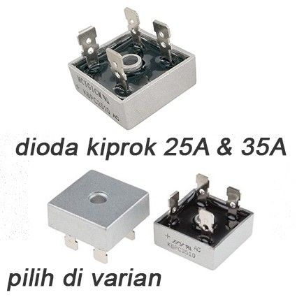 DIODA BRIDGE KOTAK KIPROK 25A 35A | Lazada Indonesia