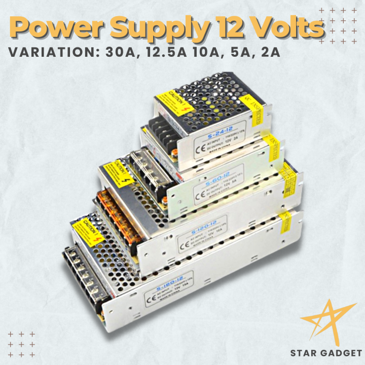 12V 2A/5A/10A/30A Power Supply 12V Power Adapt AC TO DC for Led Sign ...