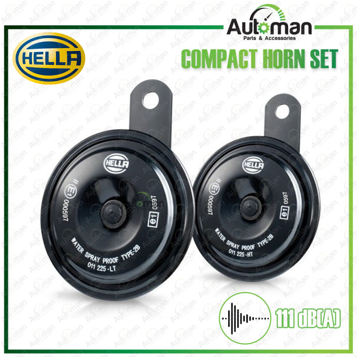 HELLA 12V COMPACT HORN SET | Lazada