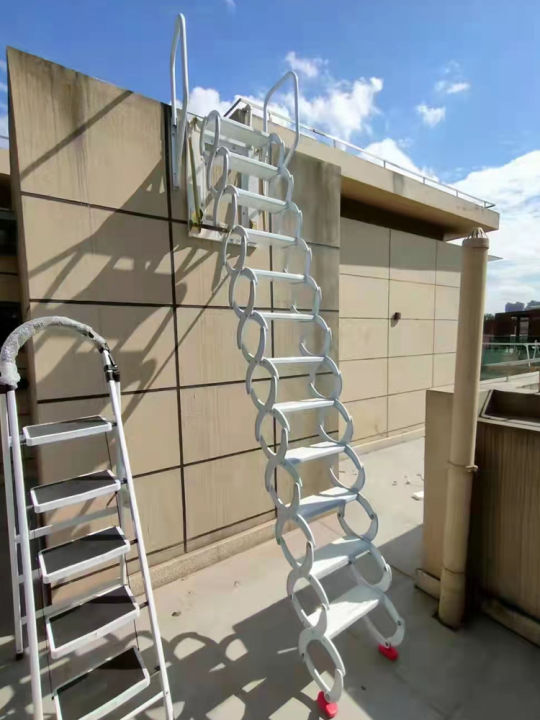 National door-to-door installation of electric attic retractable stairs ...