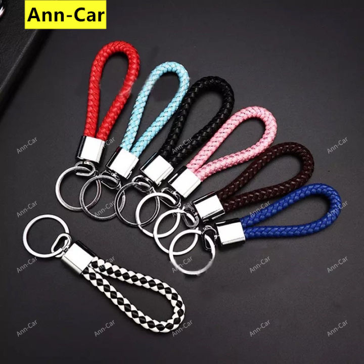 【Ann-Car】Car key chain ins male and female key ring knitting key chain ...