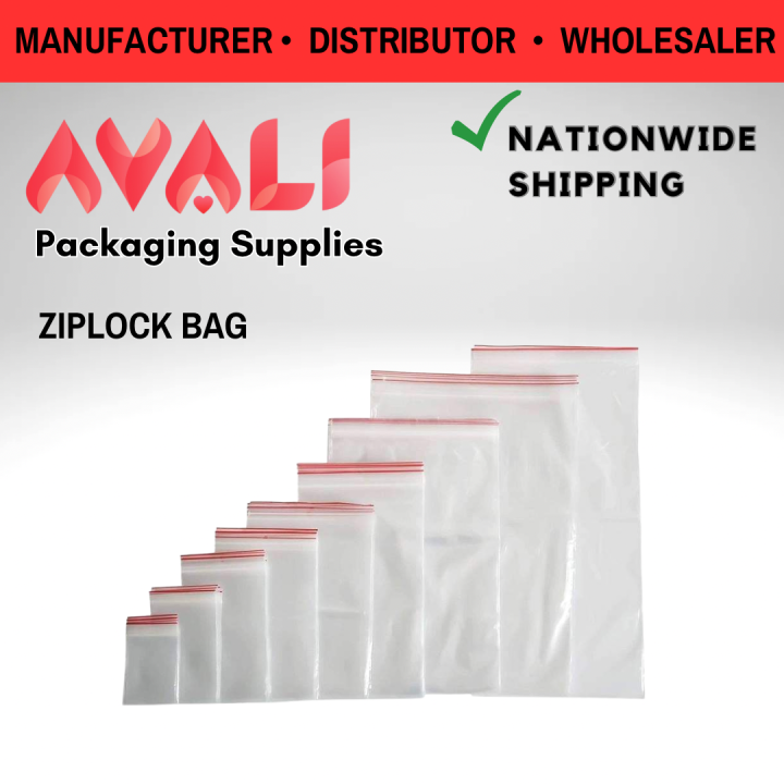 RESEALABLE PLASTIC BAG (ZIPPY) | Lazada PH