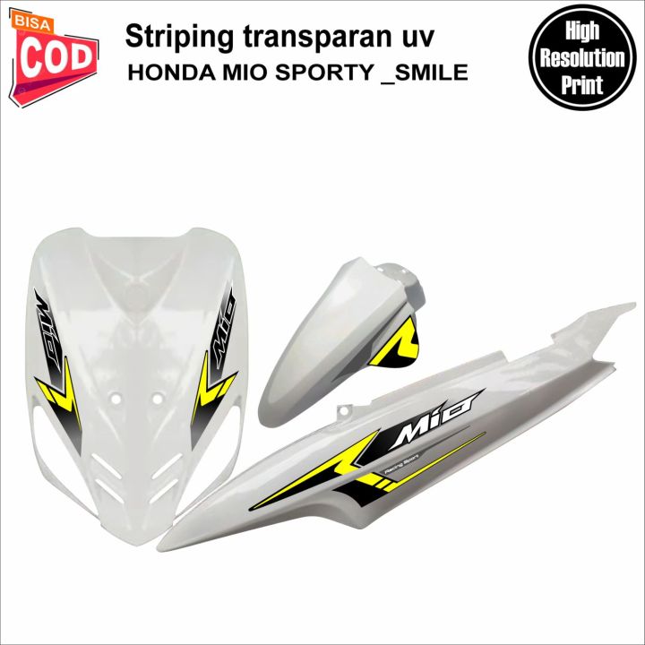 sticker striping transparan yamaha mio sporty mio smile sticker variasi ...