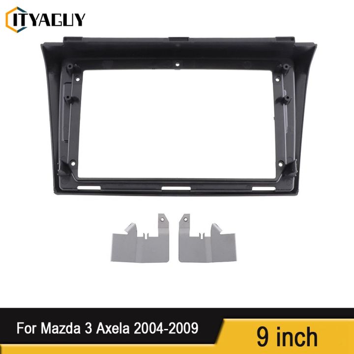 9 Inch 2 Din Car Radio Fascias for Mazda 3 Axela 2004-2009 DVD Stereo Panel Dashboard Refitting ...