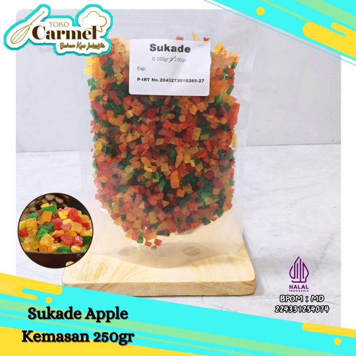 Sukade 250gr - Manisan Buah Kering Campur 4 Warna | Lazada Indonesia