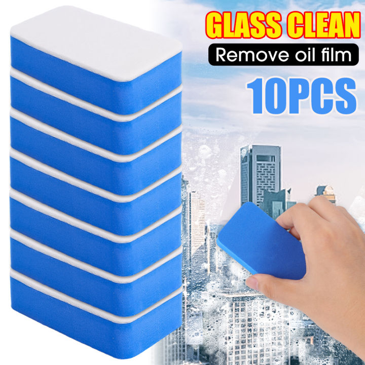 10pcs Car Magic Sponge Polishing Wool Wipe Bar Eraser Remove Wax Film ...