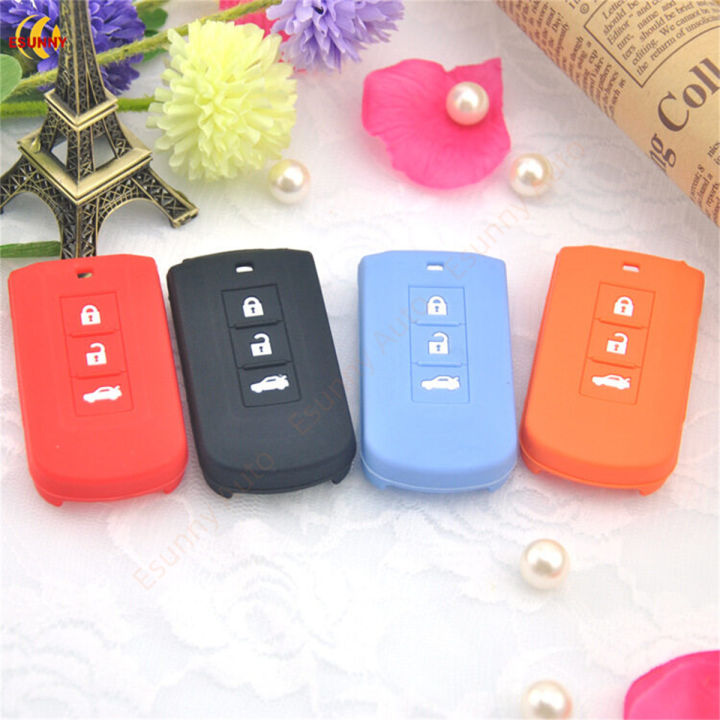 Silicone Smart Key Cover for Mitsubishi GLS Models (Montero, Mirage ...