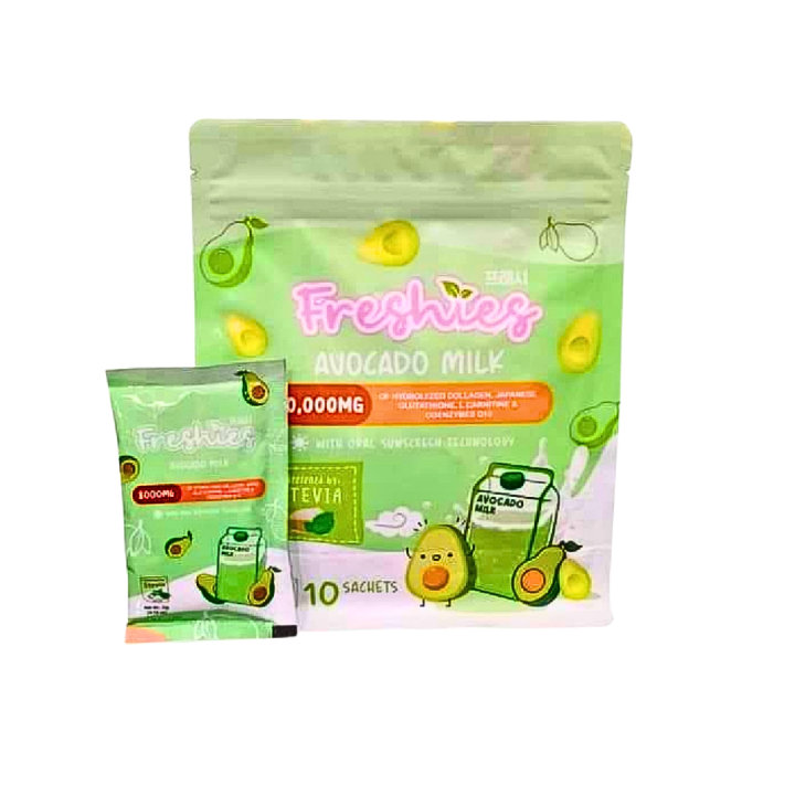 Freshies Avocado Milk Collagen by Jujuglow: FDA-Approved, Low-Calorie ...