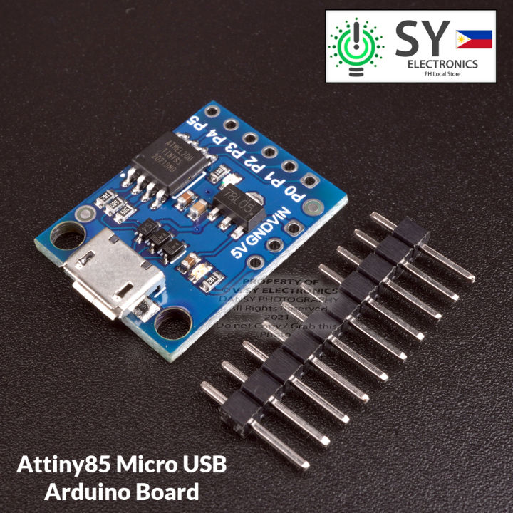 Attiny85 Micro USB Development Arduino Compatible Microcontroller Board ... Attiny85 Micro USB Development Arduino Compatible Microcontroller Board ...
