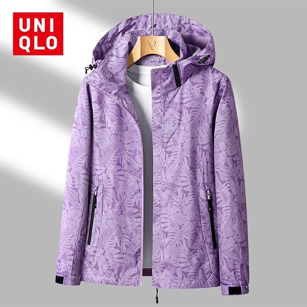 Uniqlo Ladies Camouflage Outdoor Waterproof Jacket 2022 New ...