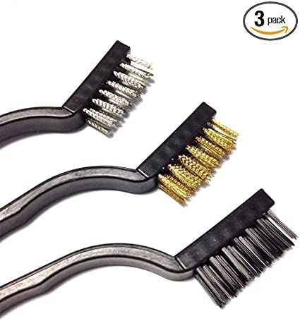 3 Pcs Heavy Duty Steel Wire Brush for Cleaning Rust Steel Brush | Lazada PH