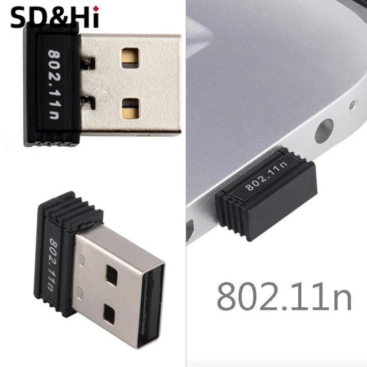 150Mbps Mini USB WiFi Adapter Dongle 802.11n Wireless Network Card LAN Adapter For Raspberry Pi ...