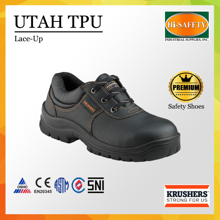 KRUSHERS UTAH Safety Shoes for Men/Women, Steel Toe Cap Anti- Smash ...