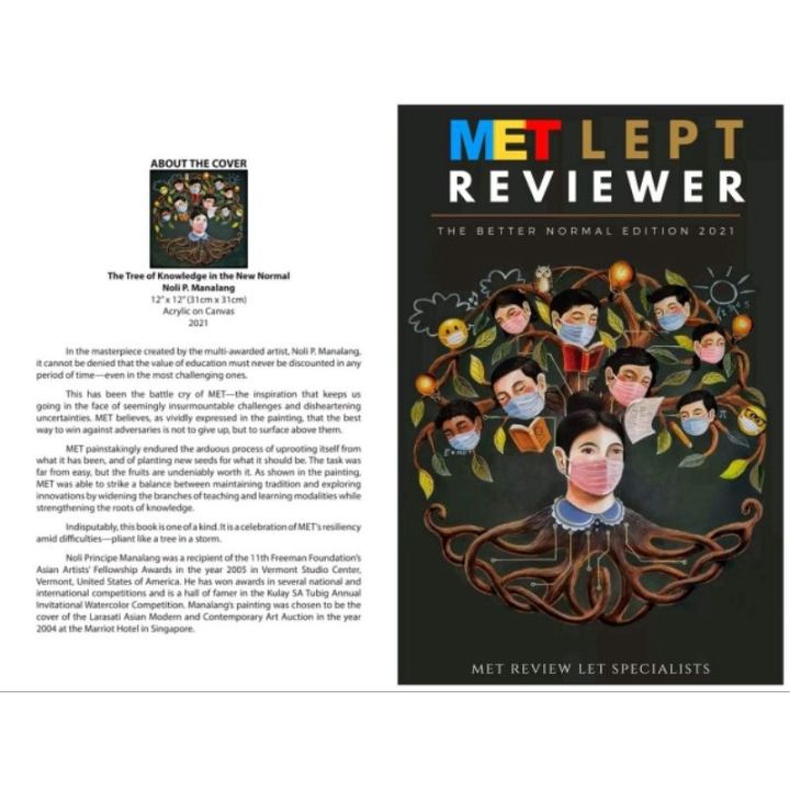 HOT SELL LET Reviewer New Curriculum by MET Review Center 2021 Edition ...