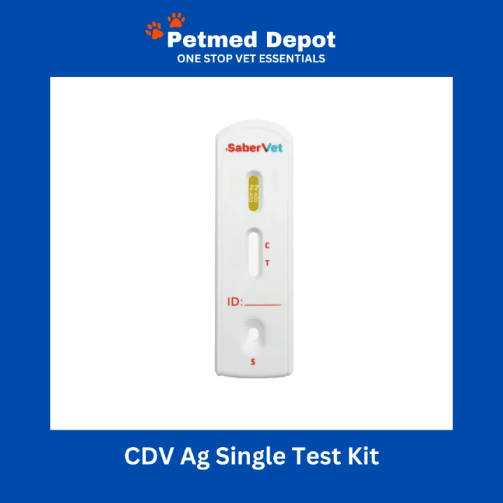 Canine Distemper Virus (CDV Ag) Test Kit SaberVet | Lazada PH