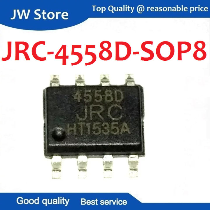 4 buah JRC4558 NJM4558 4558 SOP-8 SMD Dual Op-Amp | Lazada Indonesia