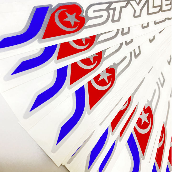 JBstyle sticker color Motorsport lifestyle concept | Lazada