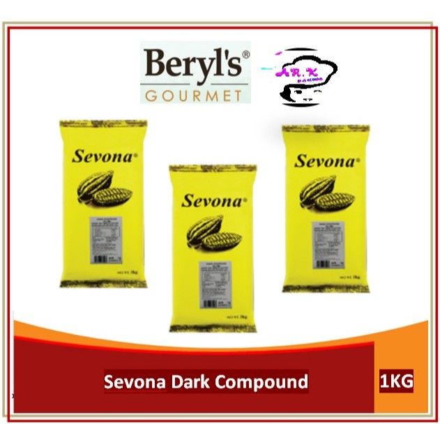 Sevona Dark Chocolate Compound Bar 1KG | Lazada PH