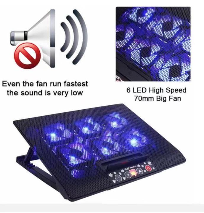 Laptop Pad USB Cooler Notebook Aluminum Cooling Pad Base Laptop Cooling ...