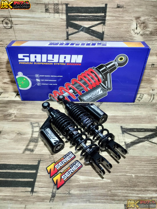 Saiyan Rear Shock Black Series 285mm-305mm For Aerox / Nmax / Pcx / ADV ...