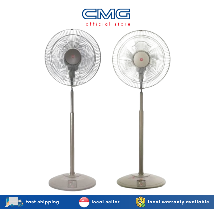 KDK N30NH Compact Stand Fan with Remote Control and Adjustable Height ...