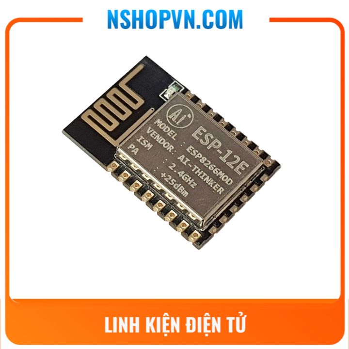Mạch thu phát wifi ESP8266 ESP-12E Ai - Thinker | Lazada.vn