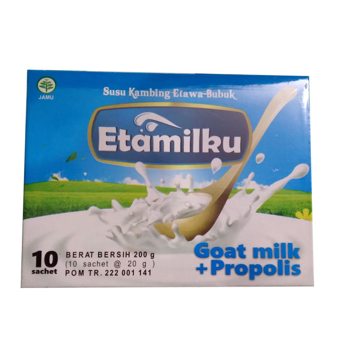 ETAMILKU Susu Kambing bubuk dengan Propolis etapro- EXP : 2026 | Lazada ...