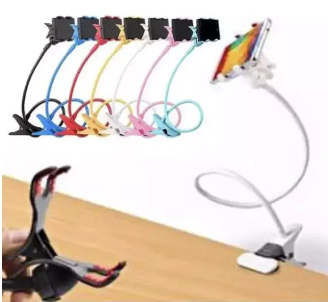 Lazy pad Lazypad 360 Degree Flexible Long Arms Mobile Phone Holder Lazy ...