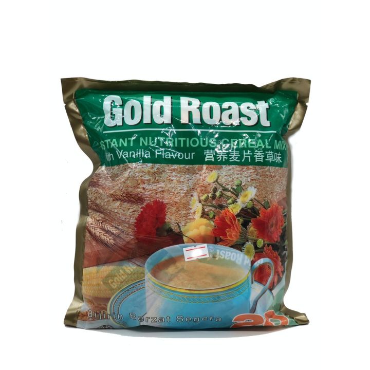 Gold Roast วนิลา/ โกลโรส ข้าวโอ๊ตพร้อมชง 3in1/ ของแท้ มี อย นำเข้า -ผู้ ...