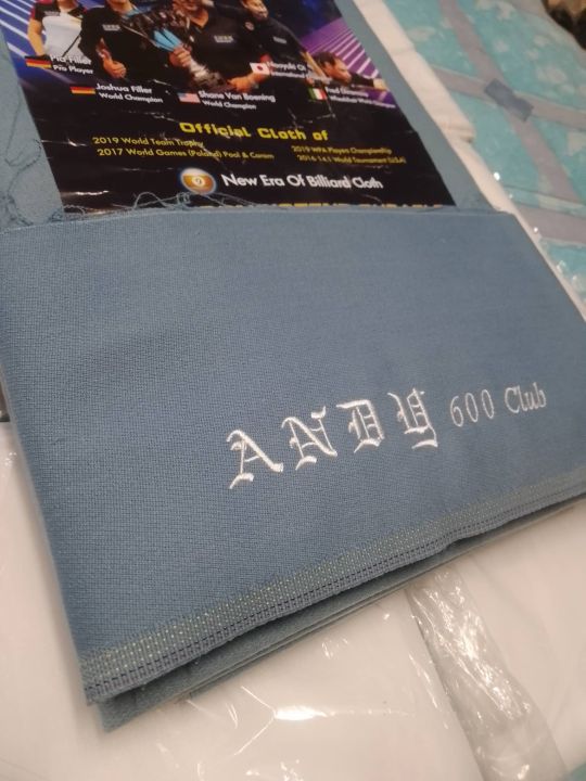 ANDY 600 GRAY BILLIARD CLOTH/ TAPETE SA BILYARAN/ BILLIARD ACCESSORIES ...