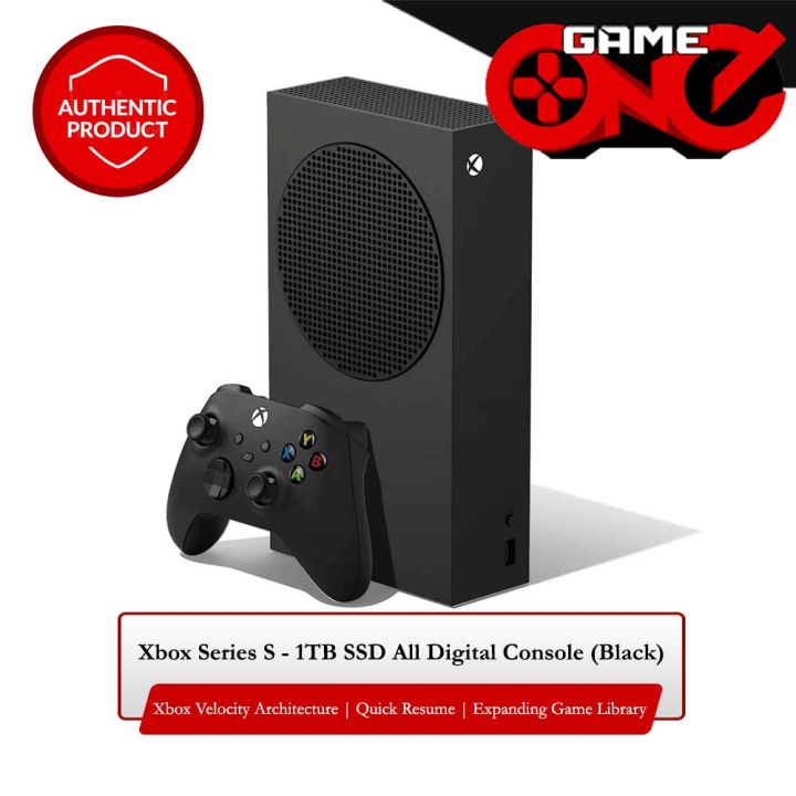 Xbox Series S - 1TB SSD All Digital Console (Black) | Lazada PH