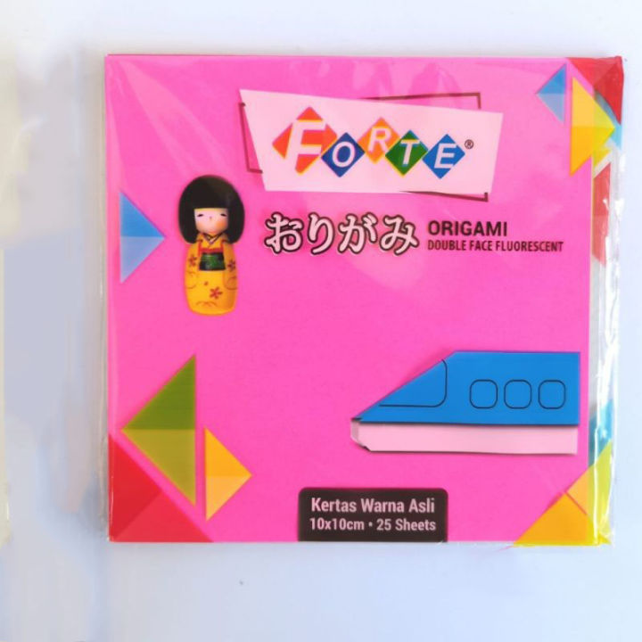 Origami 10 x 10 Forte / Kertas Lipat Kecil / Kertas Lipat | Lazada ...